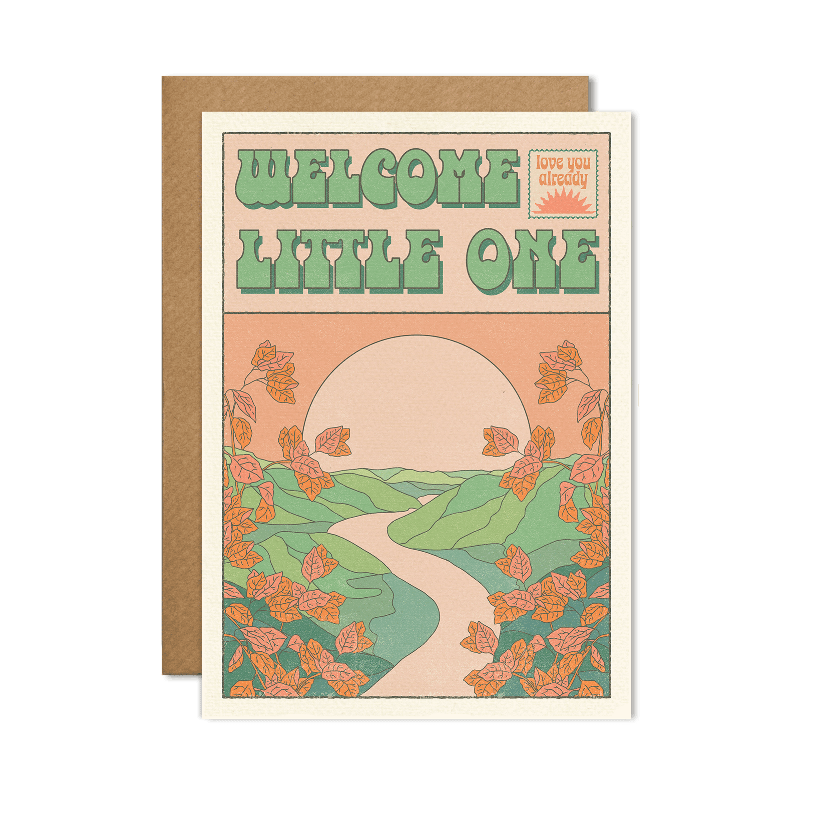 Welcome Little One Card – cai & jo